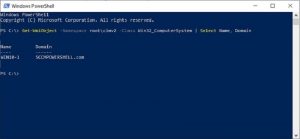 How to Get Domain Name Using PowerShell – SCCM PowerShell